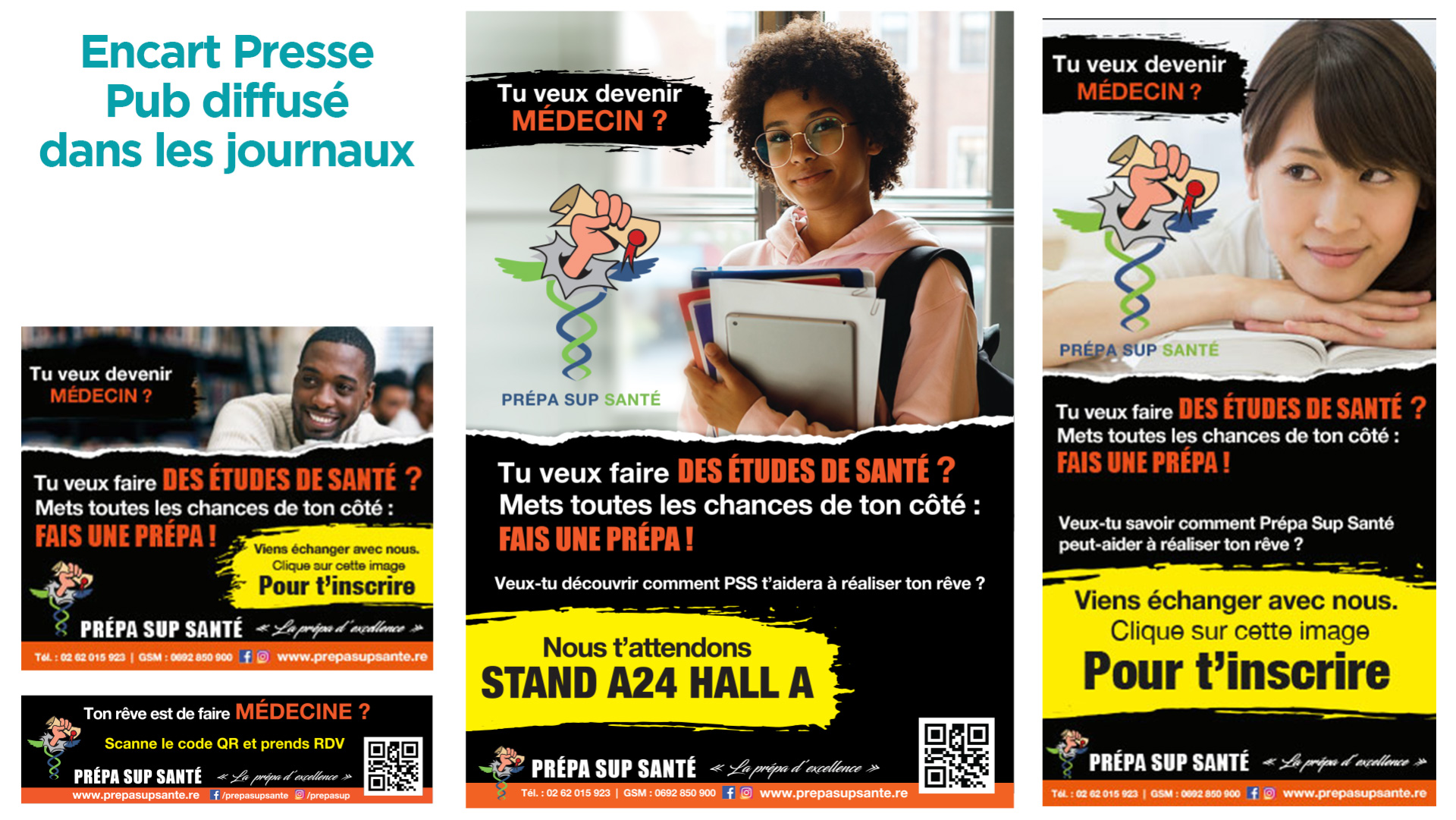Une publicité dans le JIR ou le Quotidien ? On crée votre pub pour ...